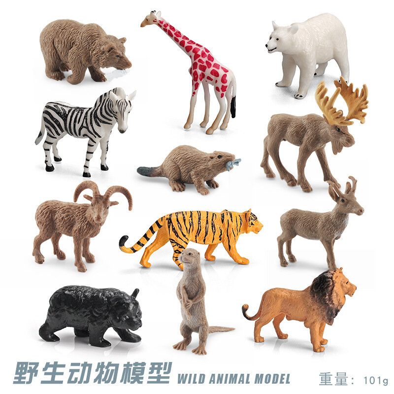 Модель Wild Animal BL-10091, трансграничная, имитационная, детская, познавательная