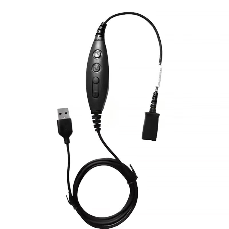 Jabra Biz 1500 QD в USB Адаптер Кабель Неоригинальная Запчасть для Гарнитур Колл-Центра
