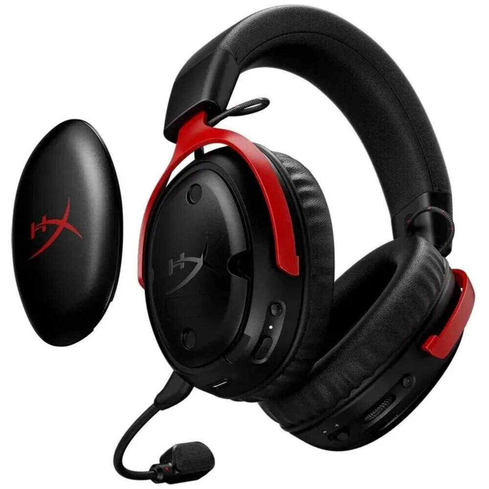Гарнитура HyperX Cloud III S Wireless Black\Red — фото 1