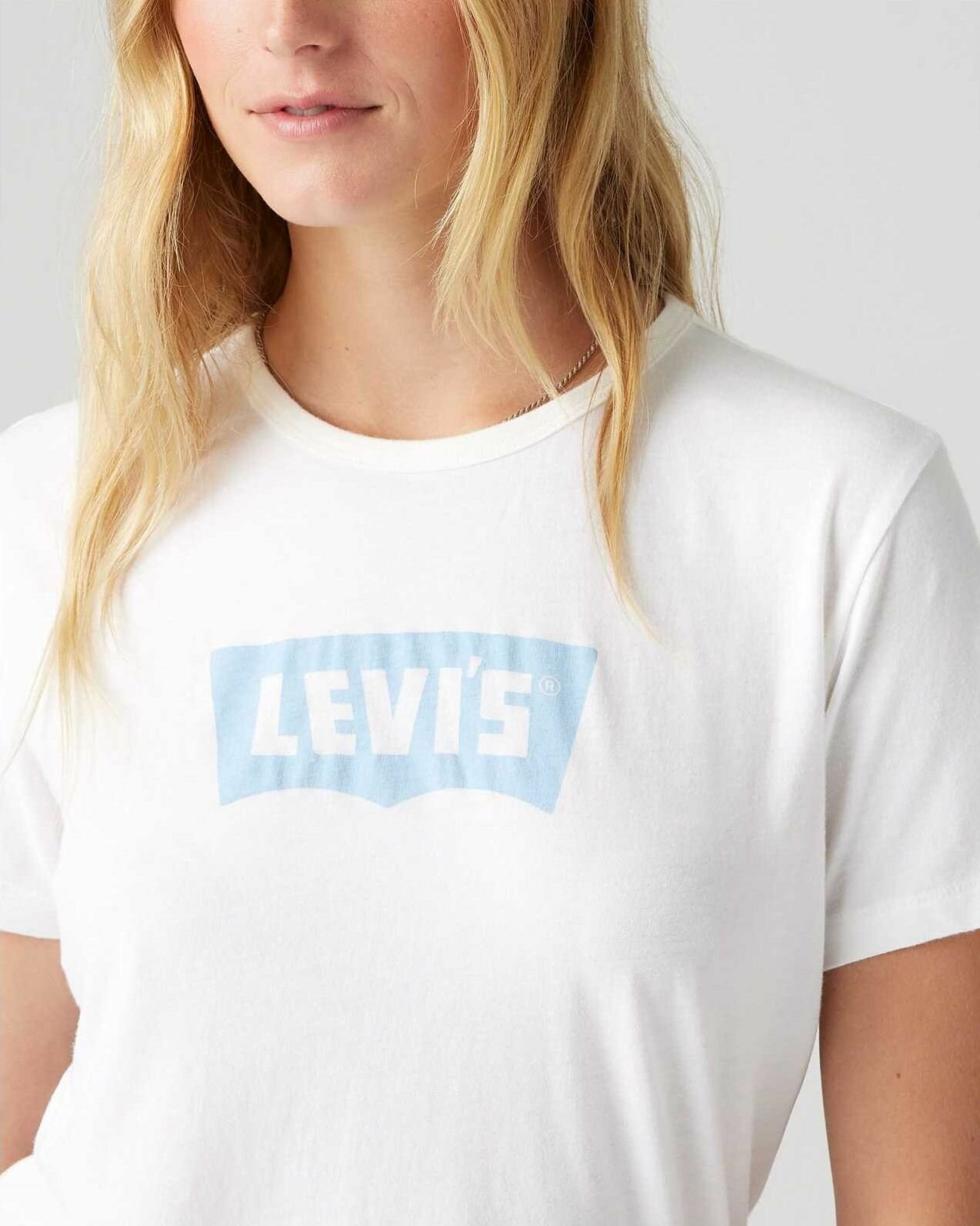 Футболка Levi's, размер L, белый — фото 1
