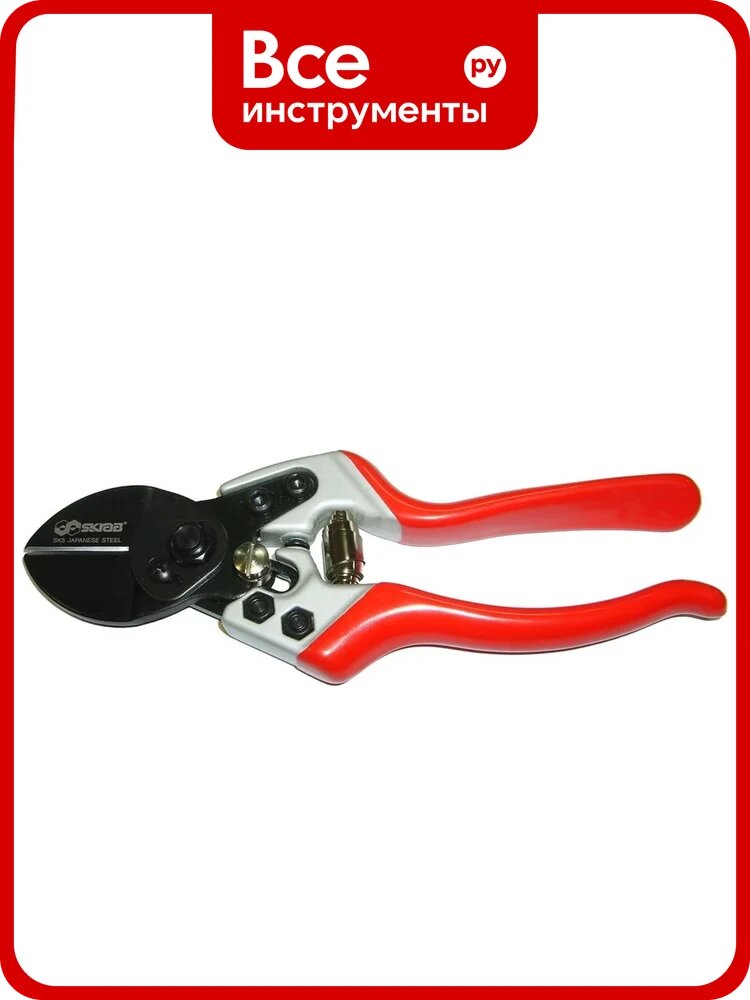Секатор-сучкорез SKRAB 200 мм, 2-х сторонний, тефлон, SK5 28482