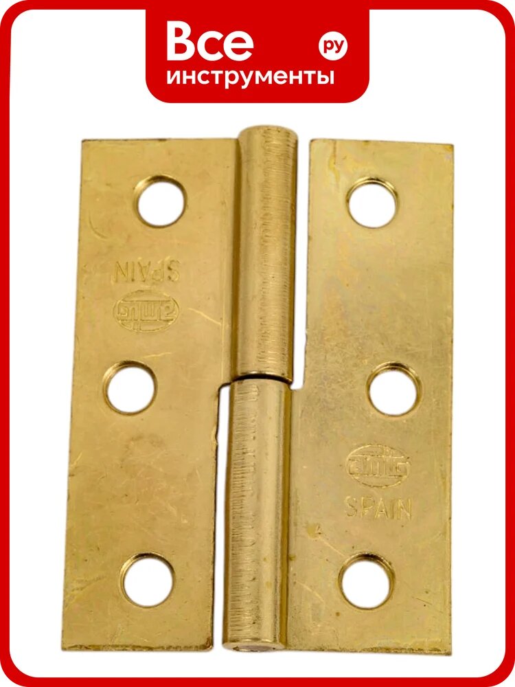 Карточная петля Amig мод. 540-50, съемная, левая, латунированная 103