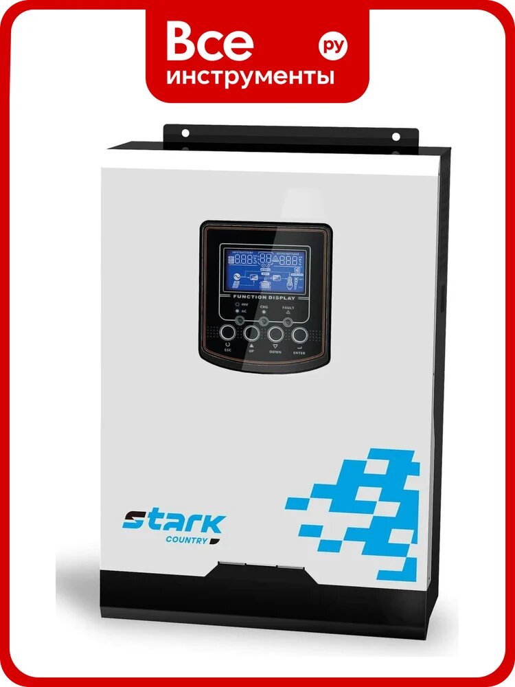 Источник бесперебойного питания Stark Country 1000 INV LT для дома, ЦОД, медицины и серверов, синусоидальная волна, наст