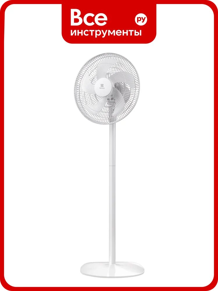 Вентилятор Electrolux EFF-1005, напольный, белый, 3 скорости, 45 Вт