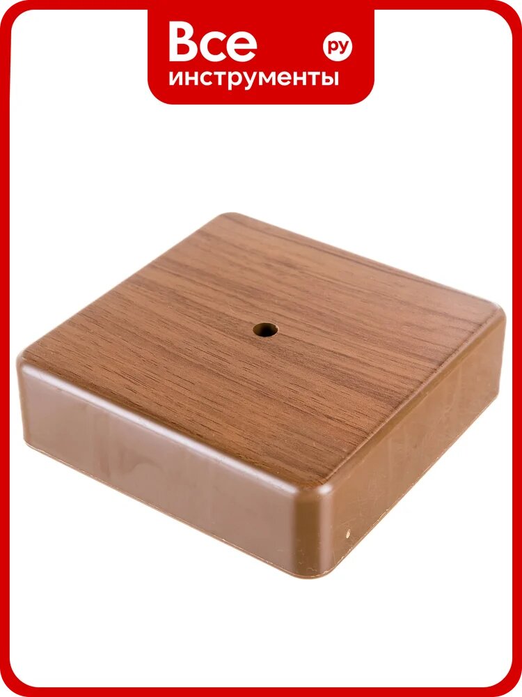 Распаечная коробка IEK КМ для о/п 100x100x29мм дуб UKO10-100-100-029-K24-E