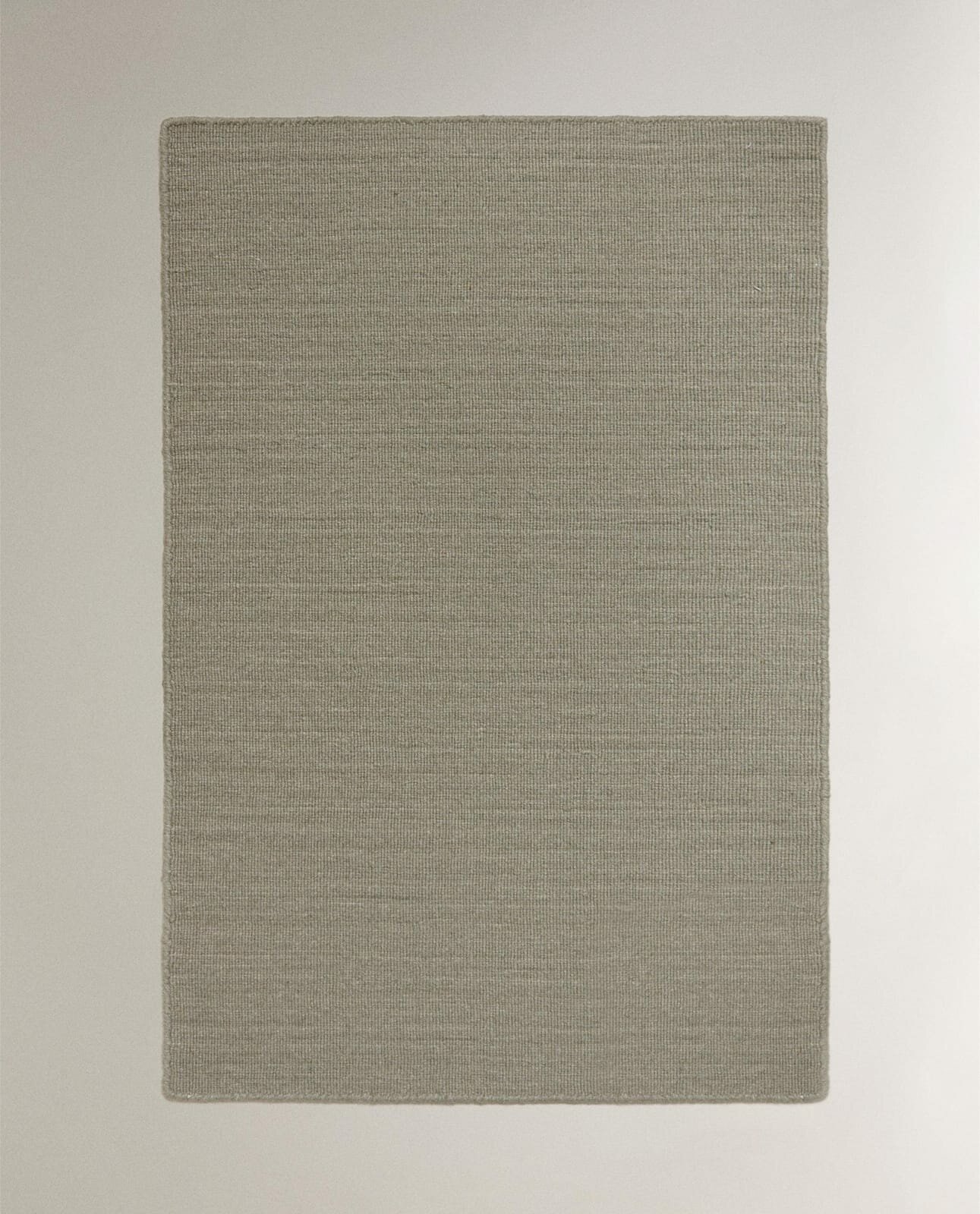 Ковер ZARA HOME хлопково-шерстяной с узелками, серый, 200 x 300 см 2309/029/802-79