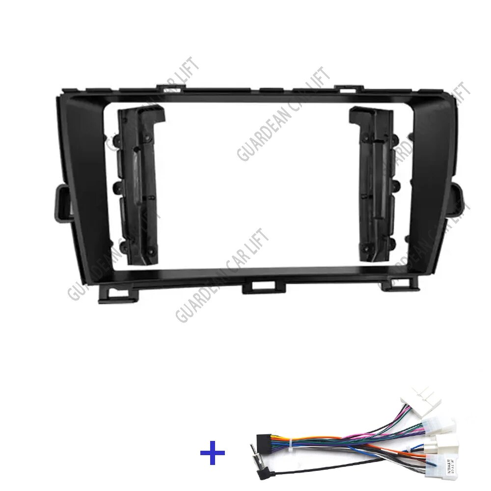 9 дюймов для TOYOTA PRIUS 2010 автомобильный радиоприемник Android стерео MP5 GPS плеер 2 Din панель Корпус рамка Комплект для установки отделки
