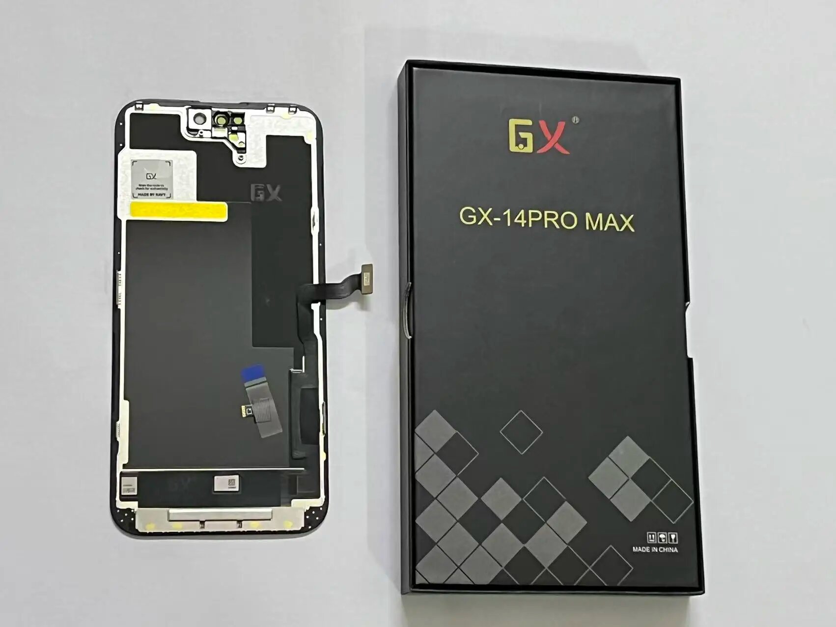 Дисплей GX OLED Для iPhone X, XS, XS Max, 11, 12, 13, 14, 15, 16 Pro Max С GX-SoftOLED-14ProMax