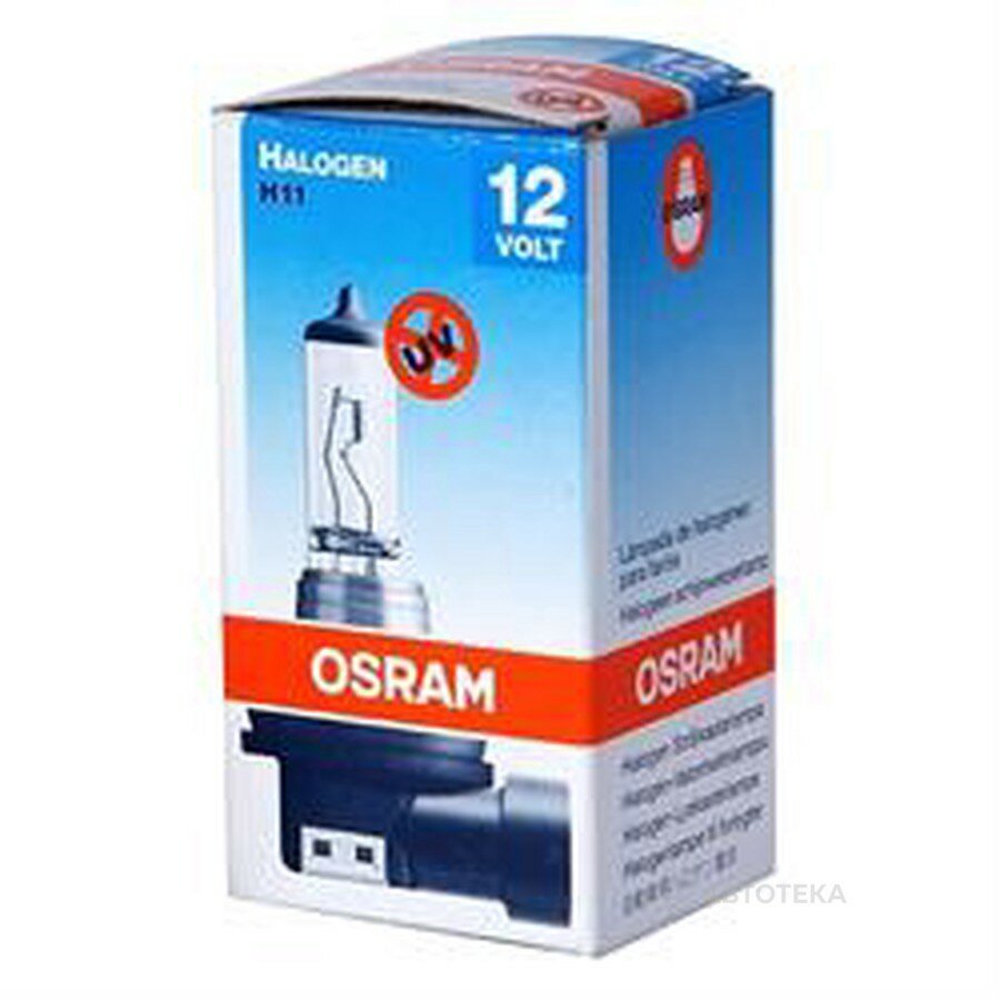 Лампа H11 PGJ19-2 12V 55W ORIGINAL LINE OSRAM 64211