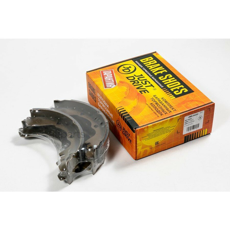 JUST DRIVE JBS0032 Колодки тормозные барабанные K6687