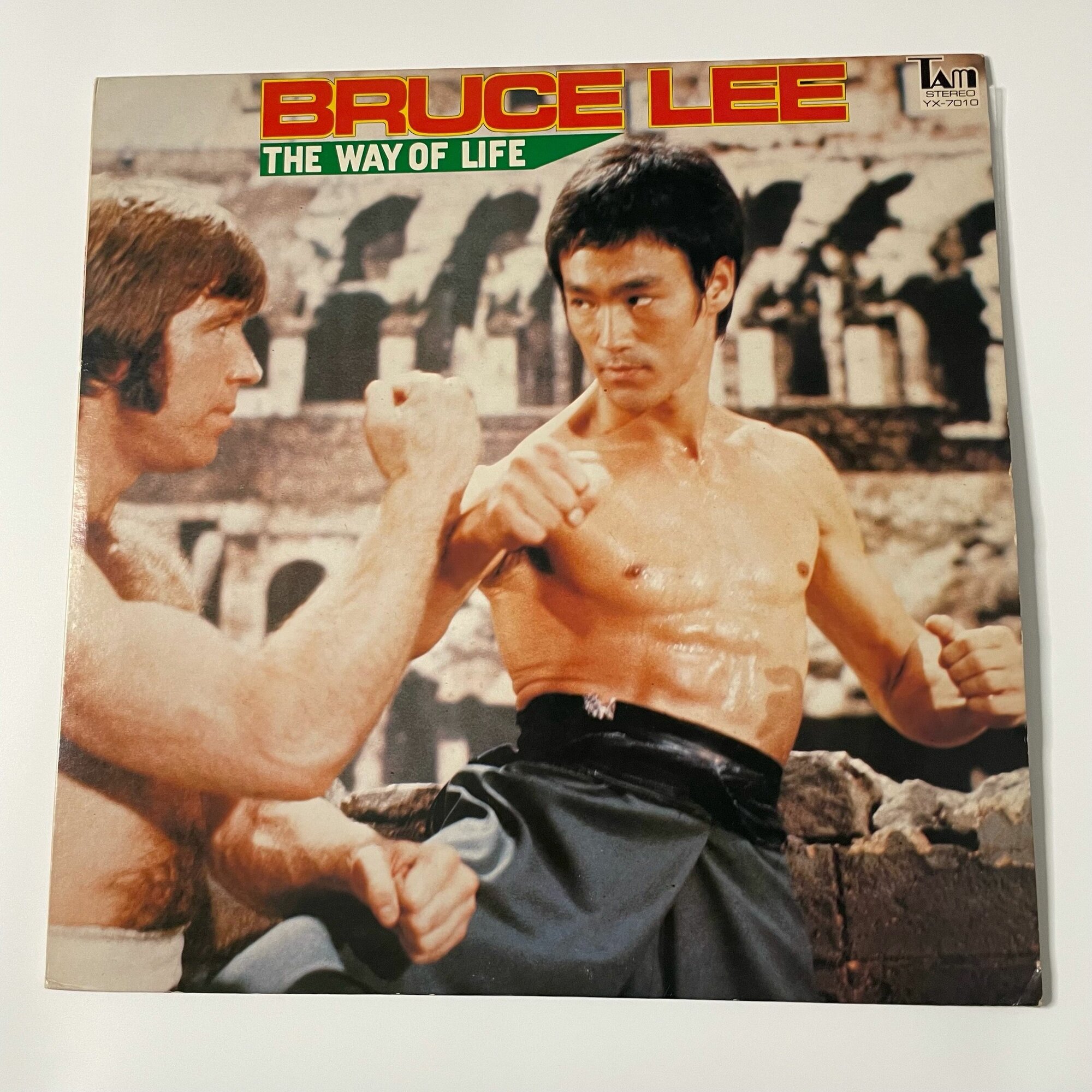Винтажная виниловая пластинка LP Joseph Koo, Stanley Maxfield Orchestra, Bruce Lee, The Way Of Life Брюс Ли (Япония 1974) (Без Оби)