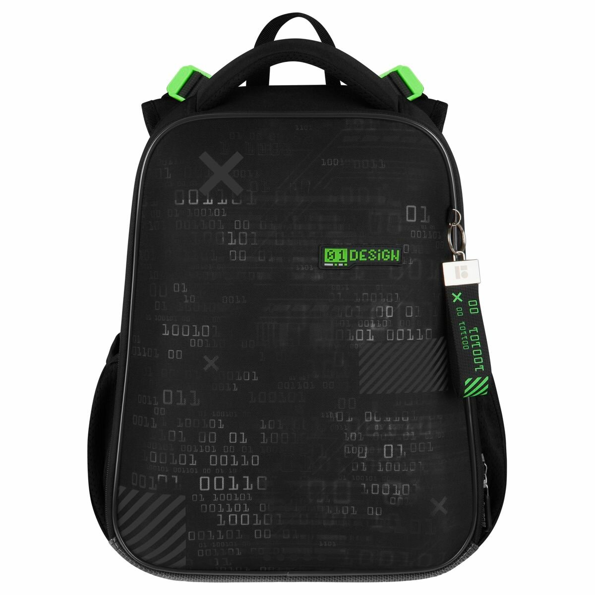 Ранец школьный Berlingo Expert "01 Design" 38x29x16см, 2 отделения, 2 кармана, анатомическая спинка (RU-EX-1219)