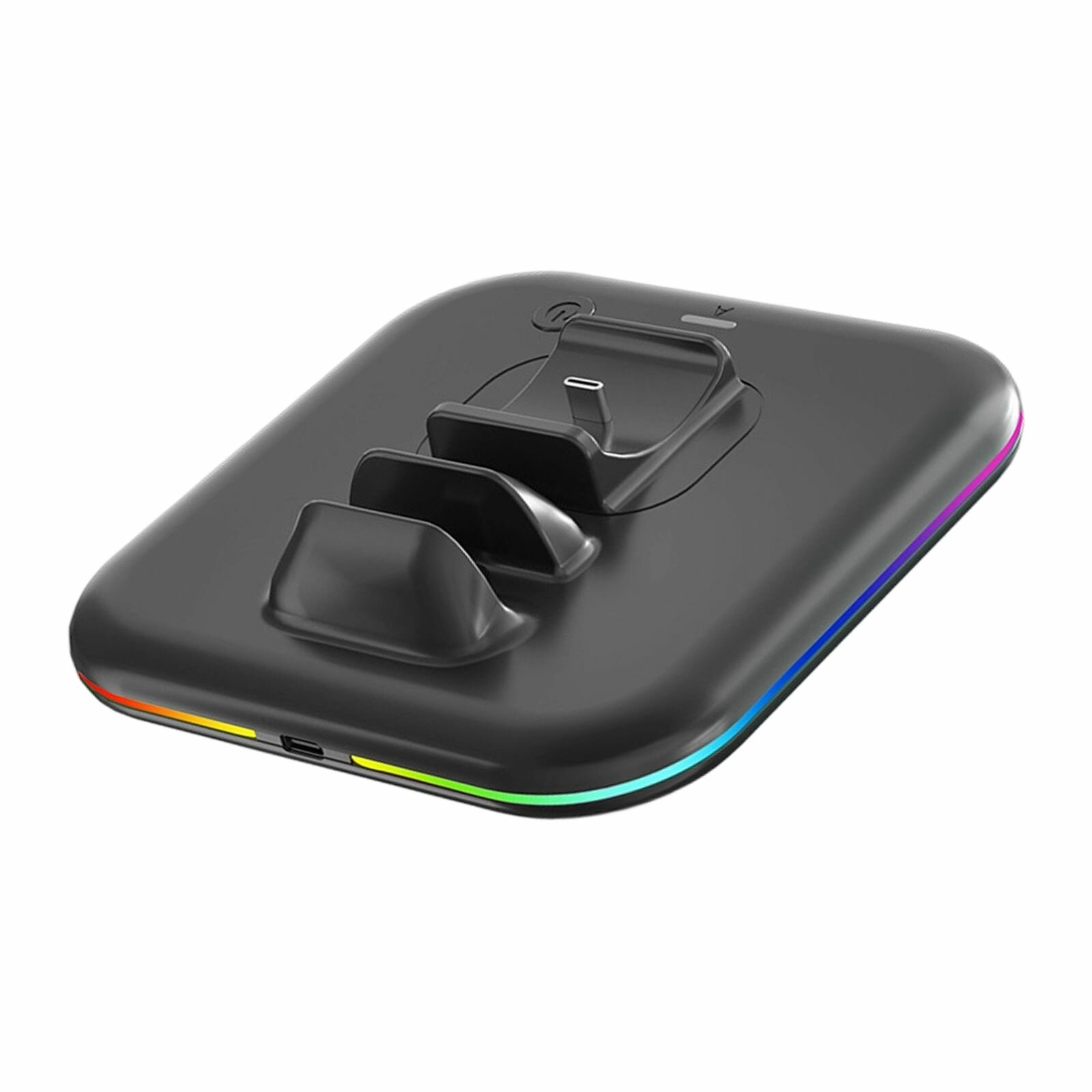Встроенная станция с двумя USB-C портами из ABS и металла