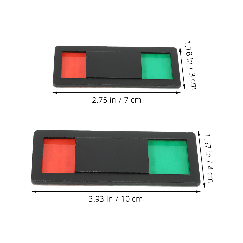 Индикатор свободной комнаты со сменным текстом 7.00x3.00x0.50cm