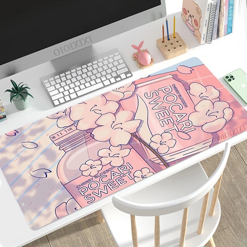 IXIXIOIO коврик для мыши XL из резины Розовый, Size 800x300x2 mm, 3