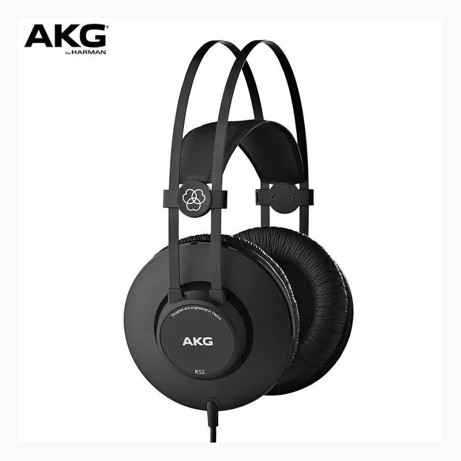 AKG K52 - Наушники проводные с микрофоном, закрытого типа, черные