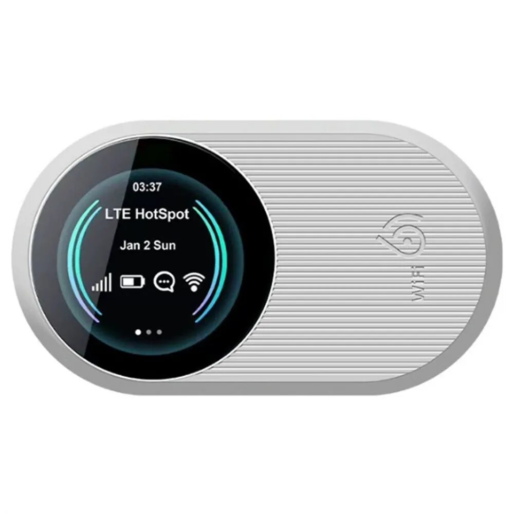 Двухдиапазонный Портативный Мобильный Wi-Fi Роутер С Аккумулятором 3000 МАч