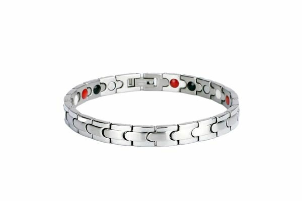 Bon Charge Гармонизирующий браслет Harmonising Bracelet, серебристый, S - 15см