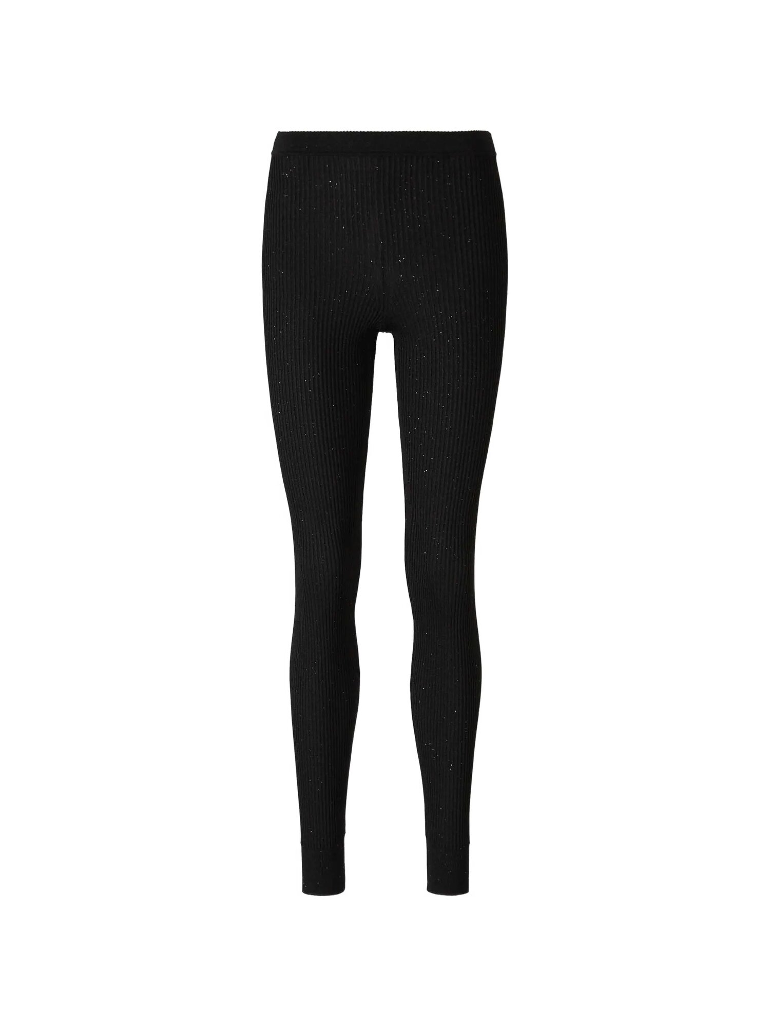 Брюки Sequin-embellished ribbed-knit trousers