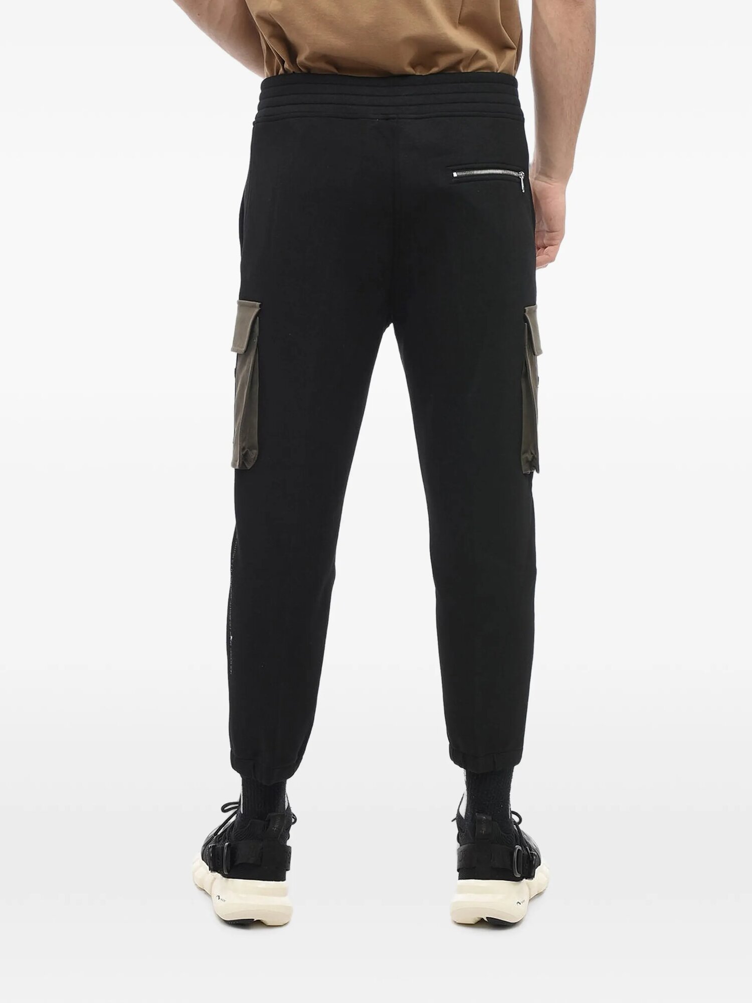 Брюки Neil Barrett Cargo-pocket track pants, размер 48 — фото 1