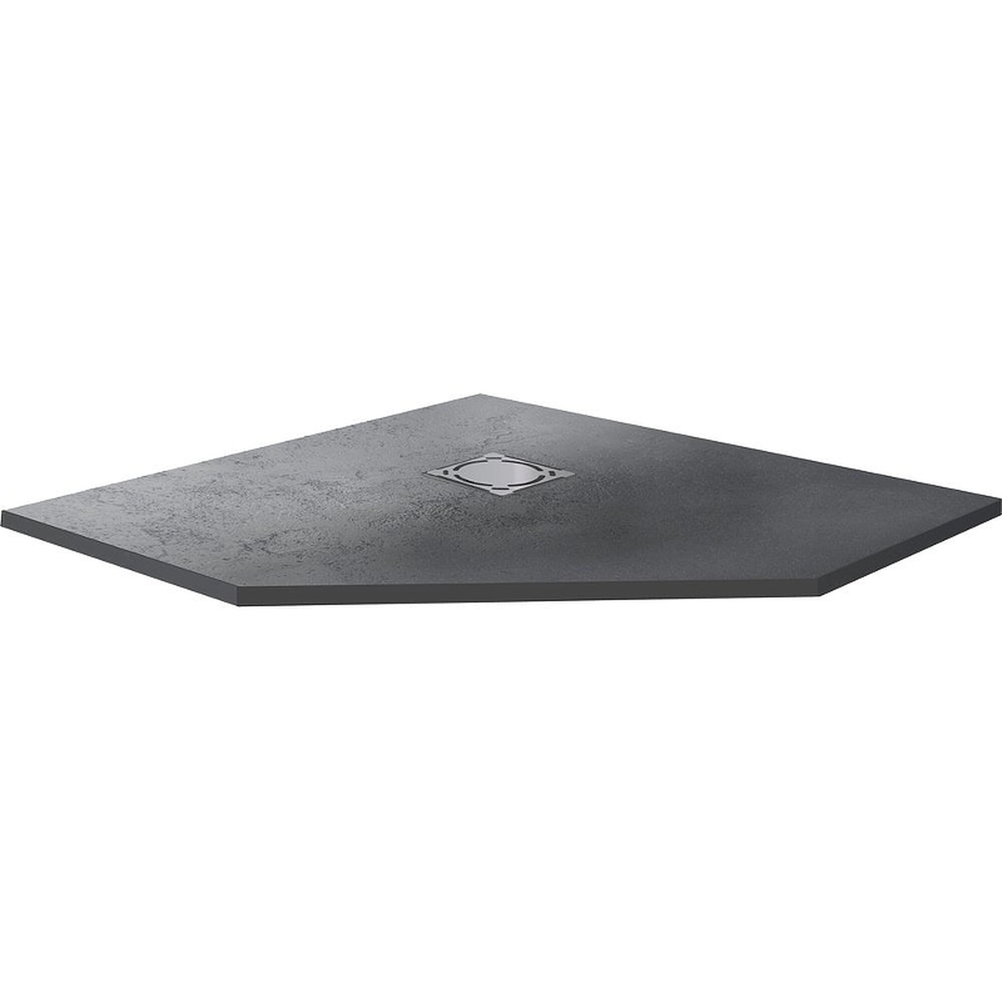 Душевой поддон из искусственного камня RGW STT-0099G 16155099-02 90×90 графит