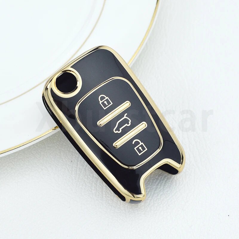 Чехол для ключа Kia black cover(GLD)