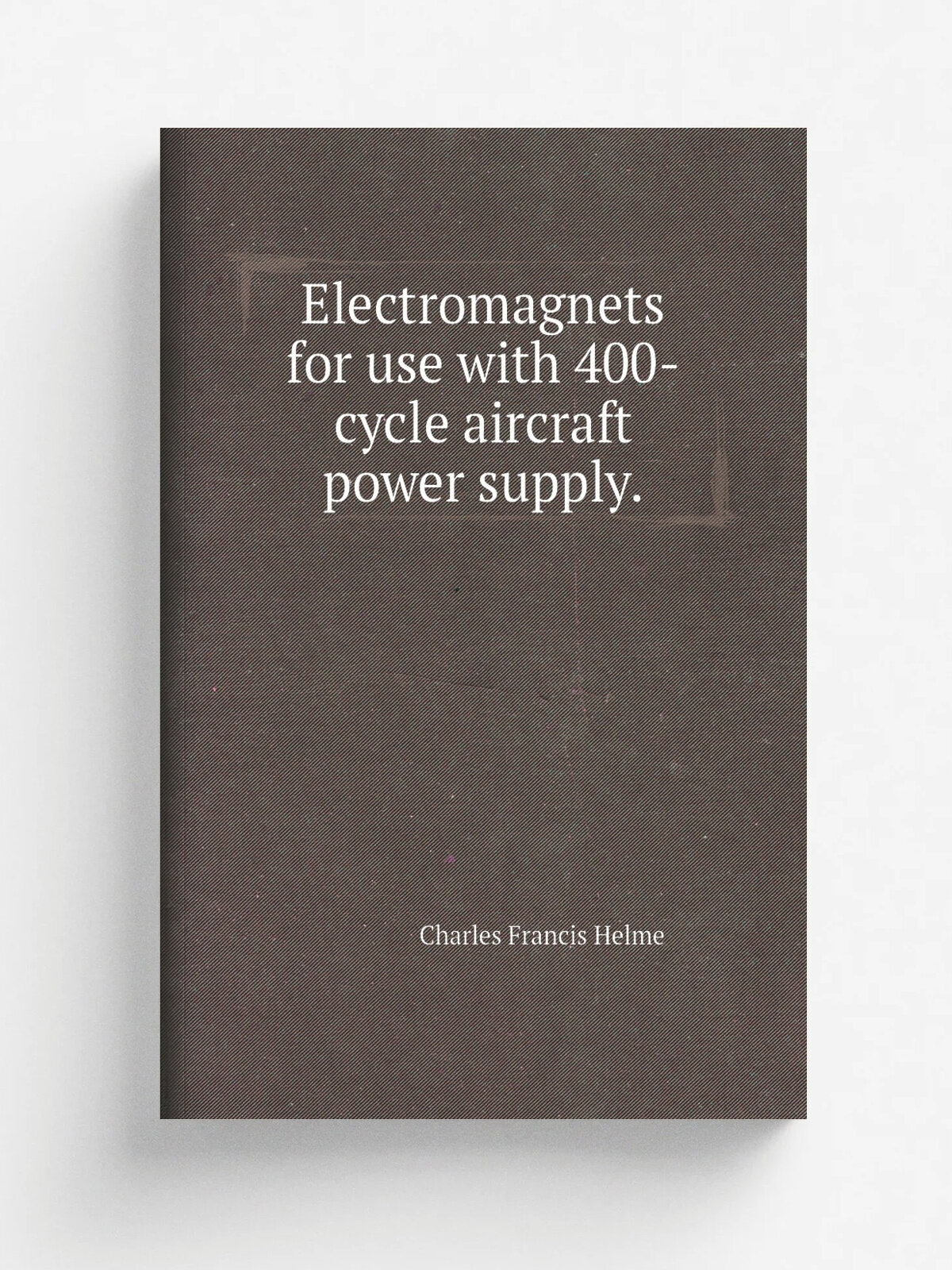 Electromagnets for use with 400-cycle aircraft power supply.