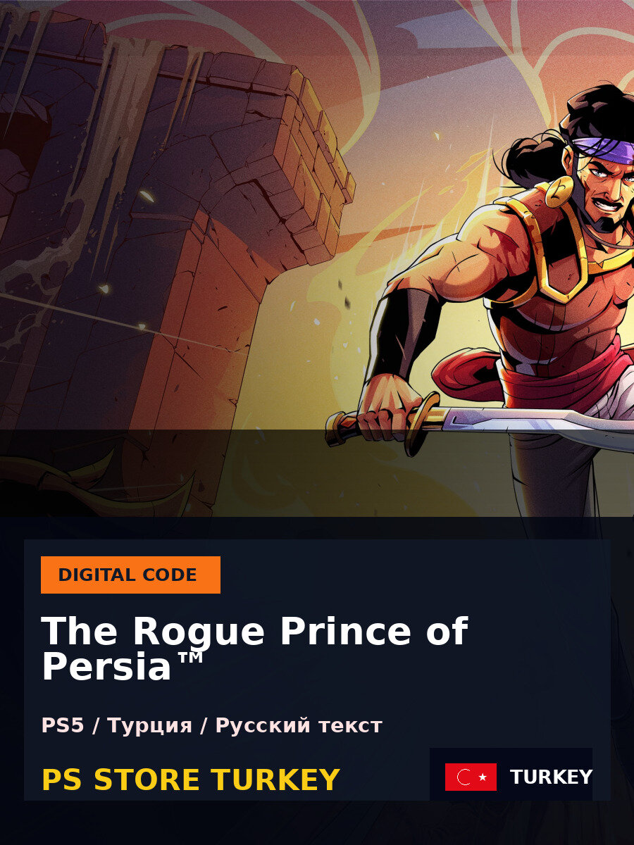 The Rogue Prince of Persia™ PS5 — PlayStation Store Турция, цифровая версия