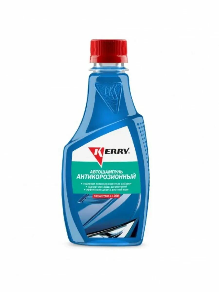 Автошампунь KERRY KR-271-1, антикоррозийный, концентрат, для кузова, 250мл