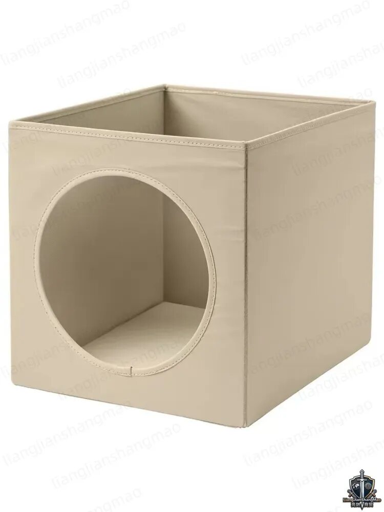 IKEA-Домик для домашних животных UTSADD, Кошки, бежевый 330x380x330MM