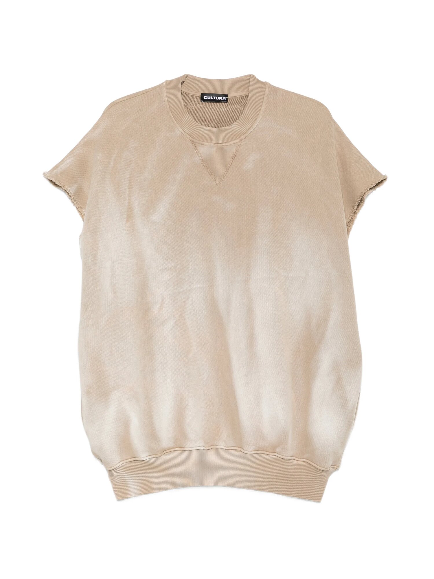 Свитер Faded raw-edge sleeveless sweater