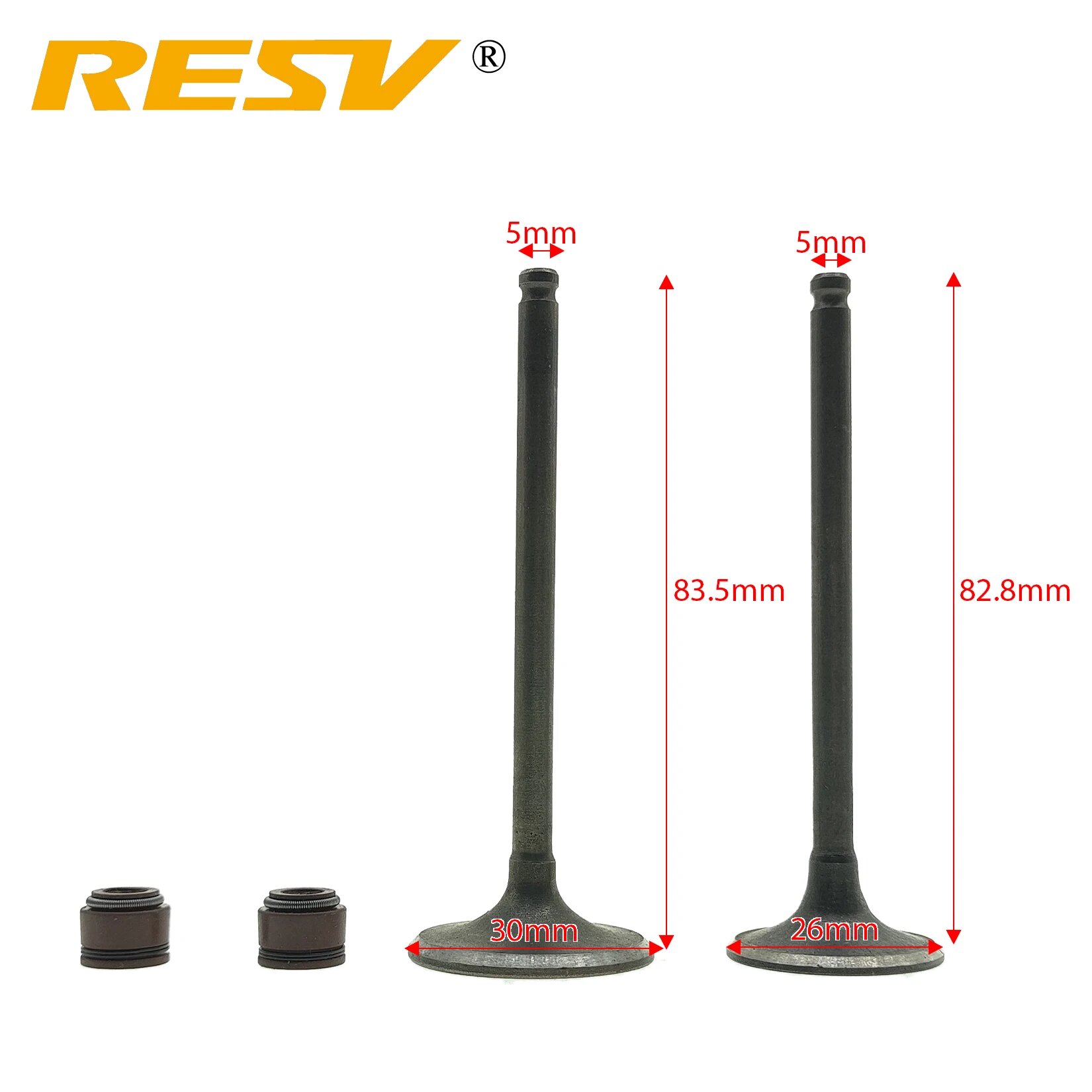 RESV для Honda CBF150 XR150 SDH150 WH150-2-3A SDH XR CBF 150 150cc 14721-KTT-900, сальник клапана впускного и выпускного стержня