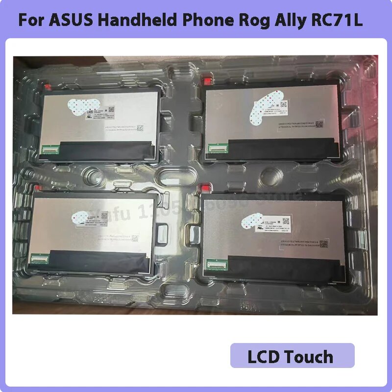Для портативного телефона ASUS Rog Ally RC71L ЖК-дисплей с сенсорным экраном в сборе Tianma TL070FVXS0, замена, ремонт