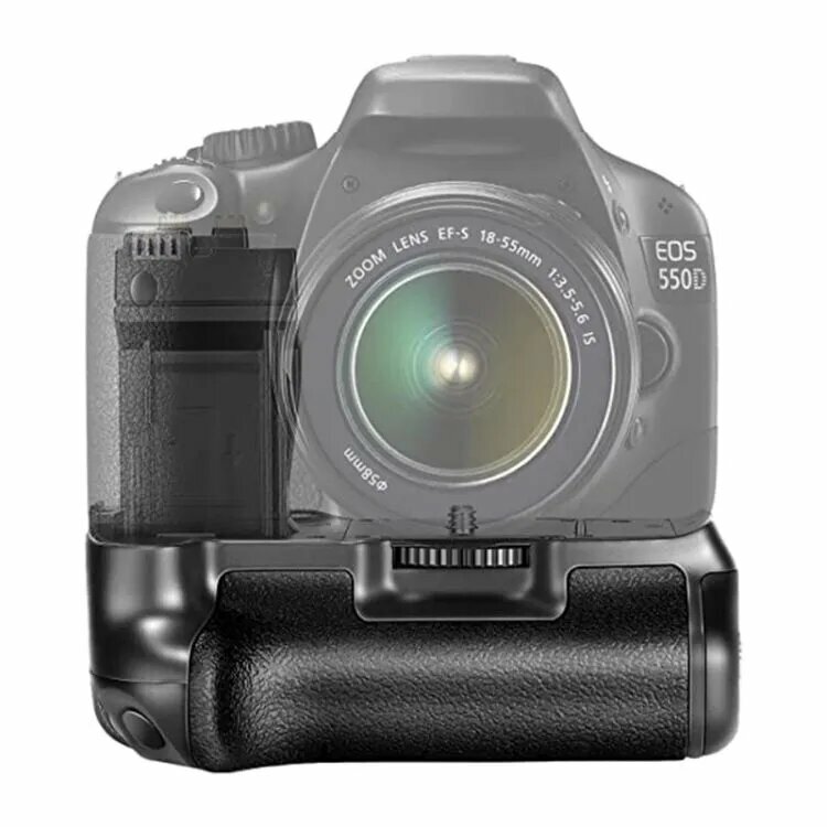 Батарейный блок для Canon EOS 550D с двумя держателями батарей