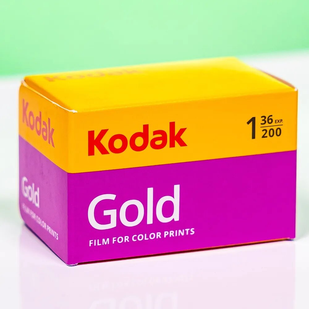 Фотопленка Kodak Gold 200/36 (1 шт, процес C41, 36 кадров)