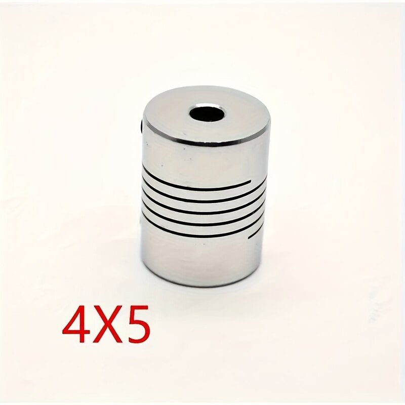 Кулачковая муфта 4x5 мм, 2 шт, алюминиевая, CNC обработка
