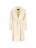 Пальто Max Mara Belted coat, размер 38, бежевый/белый