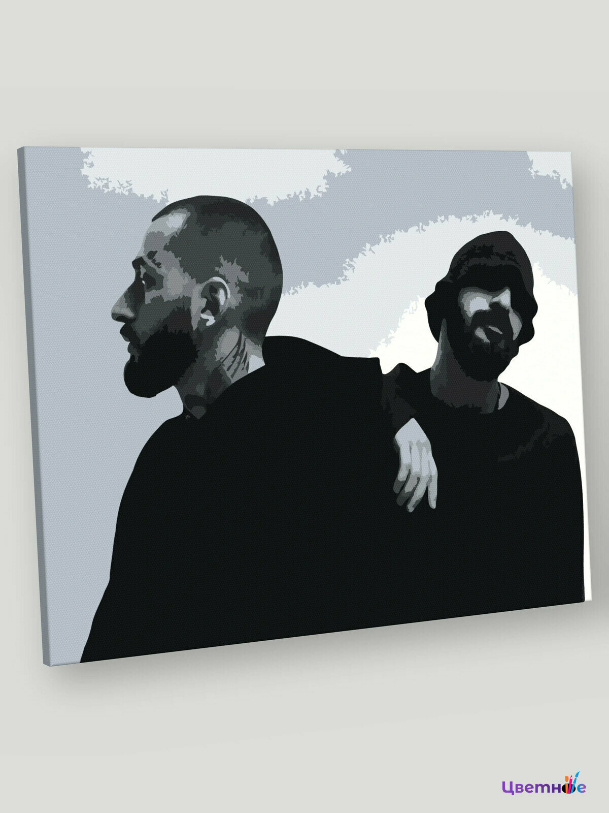 Картина по номерам «Miyagi & Andy Panda», 40x50 см, Живопись по Номерам