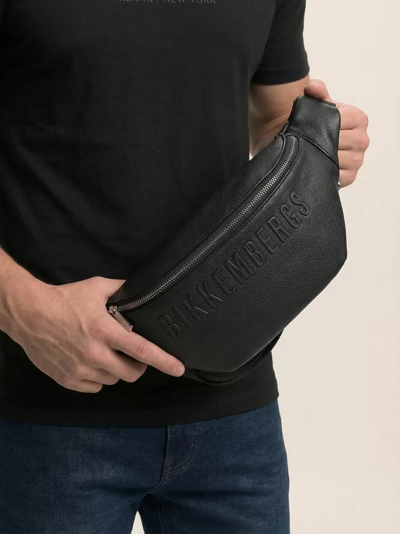 Сумка поясная BIKKEMBERGS