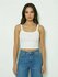 Майка GUESS, размер XS, белый,