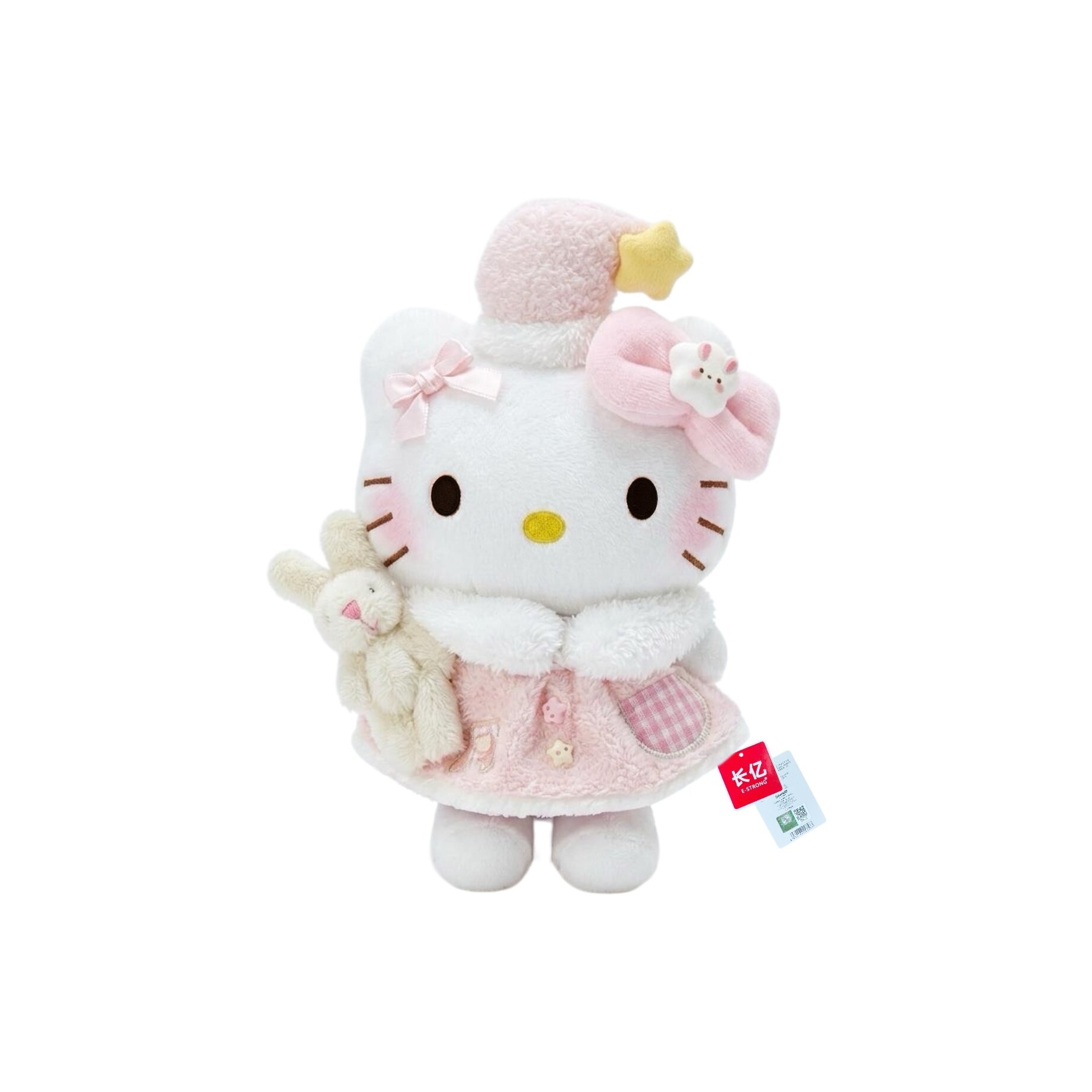 E Strong X Sanrio Hello Kitty Мягкие брелоки-игрушки длина тела 15 см