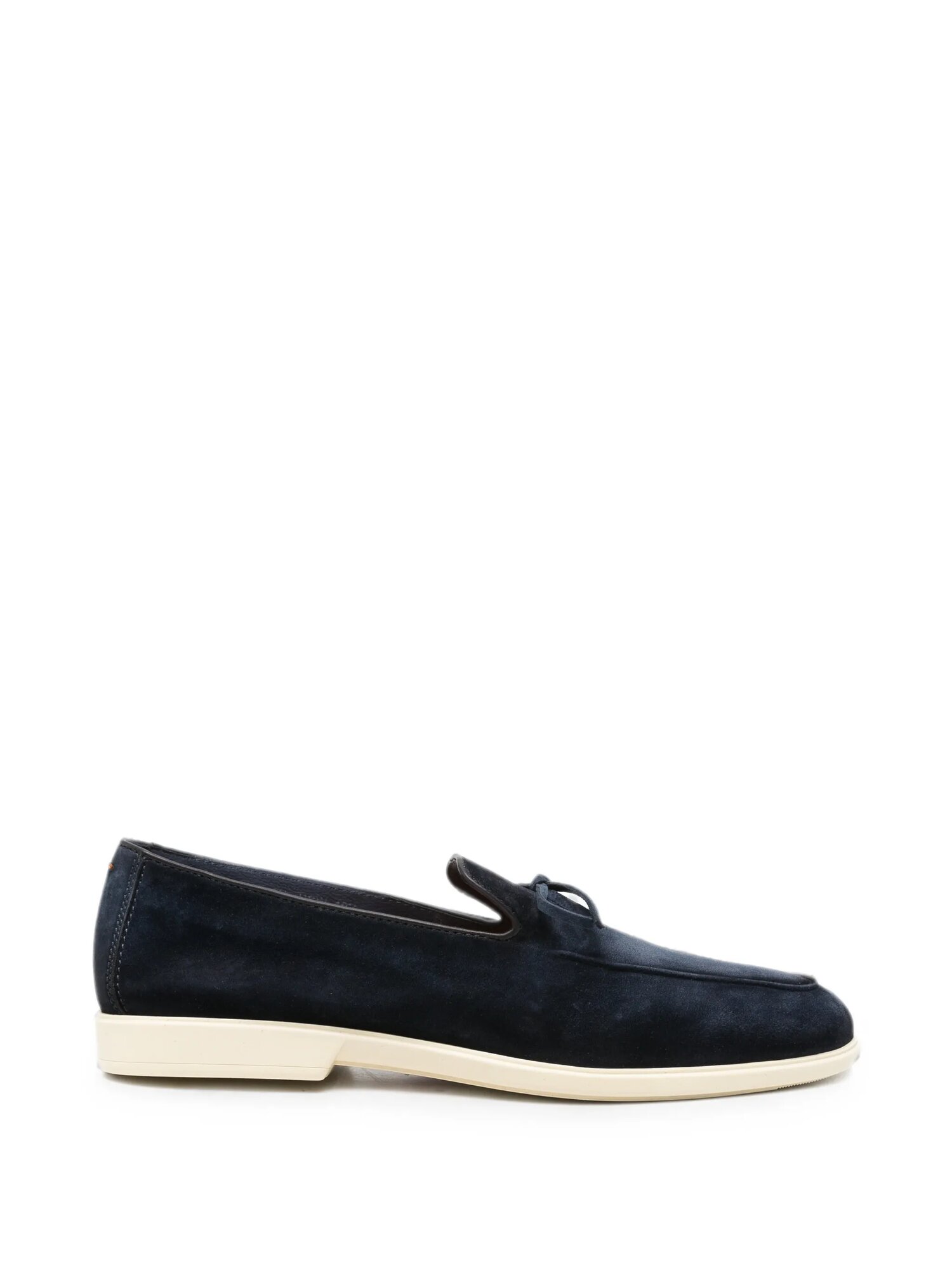 Туфли Santoni Bow-detail suede boat shoes