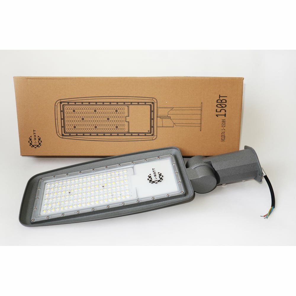 Консольный светильник I-WATT LED 150Вт 6400К IP65 12000Лм ASL47 i-15109