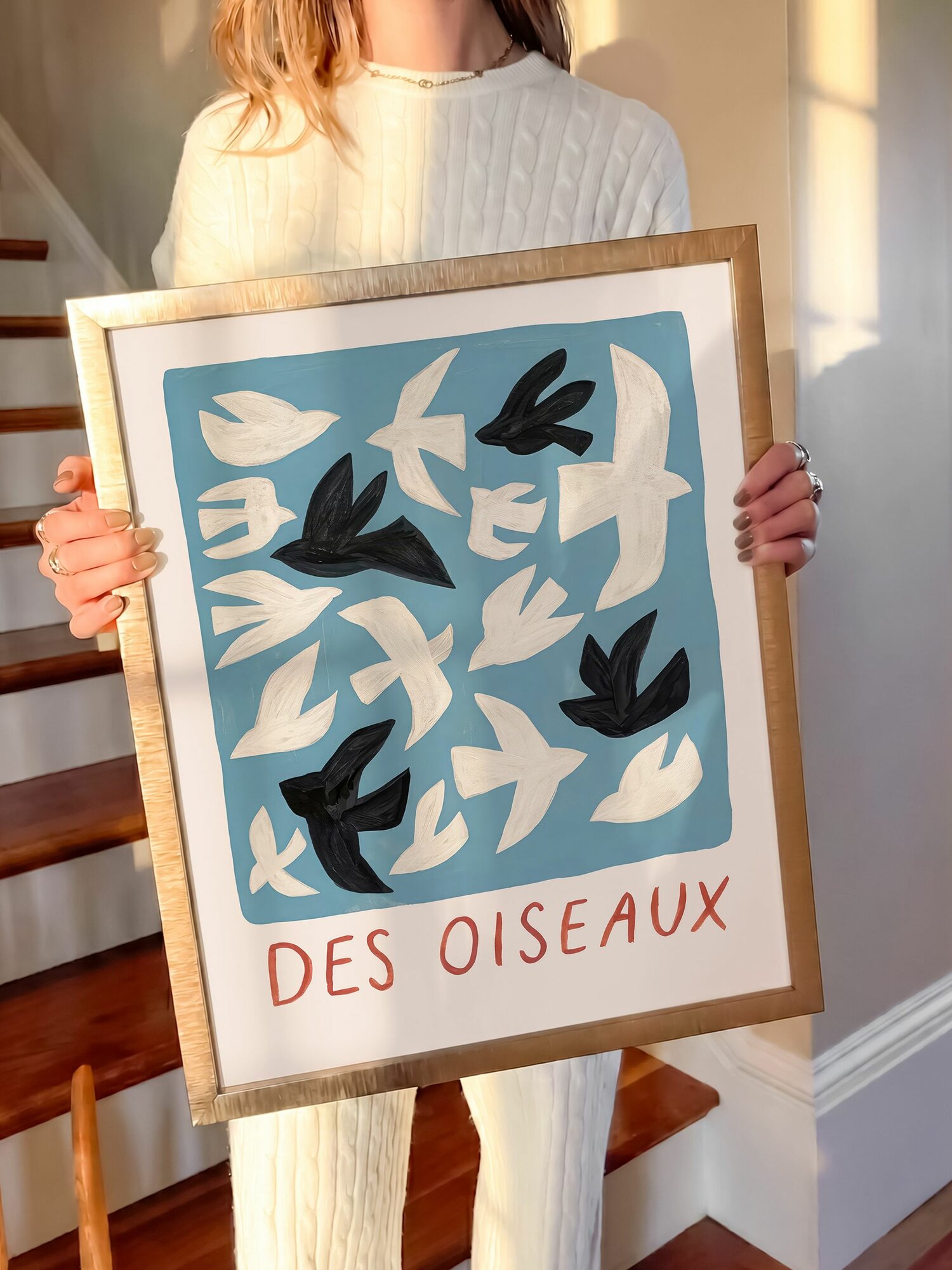 Постер на стену "Des Oiseaux", 60х90см — фото 1