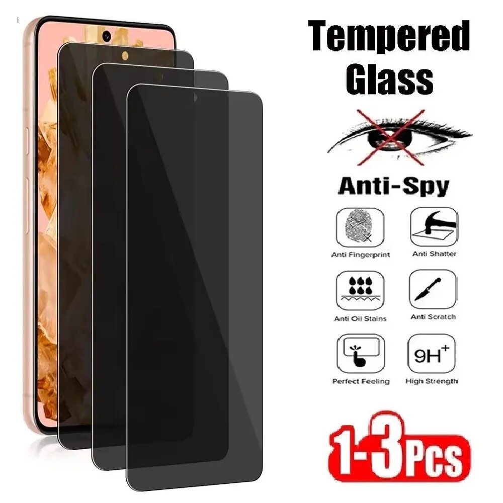 Защитное стекло 3 шт. для OPPO A91 Anti-Spy