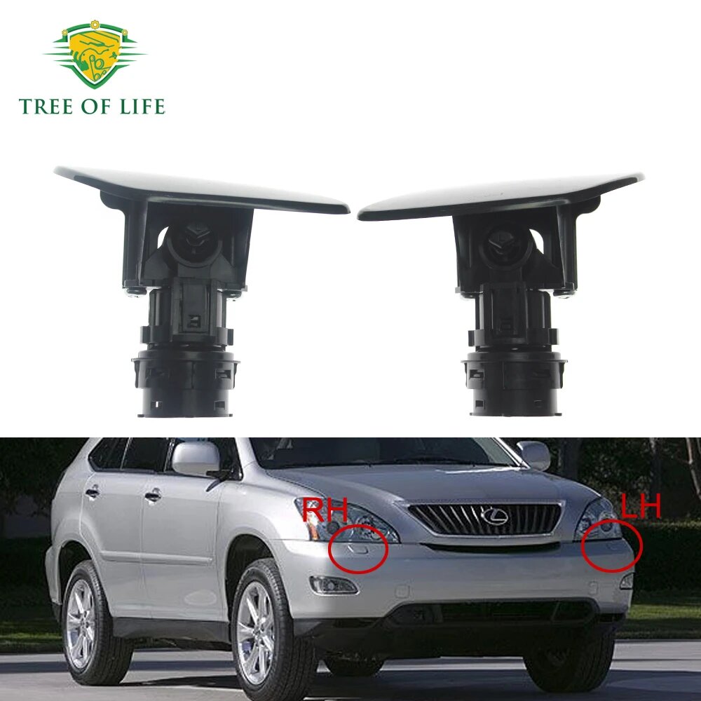 Для Lexus RX350 20072008 2009, омыватель фар, распылительная форсунка, крышка 85381-48040-G0 SET