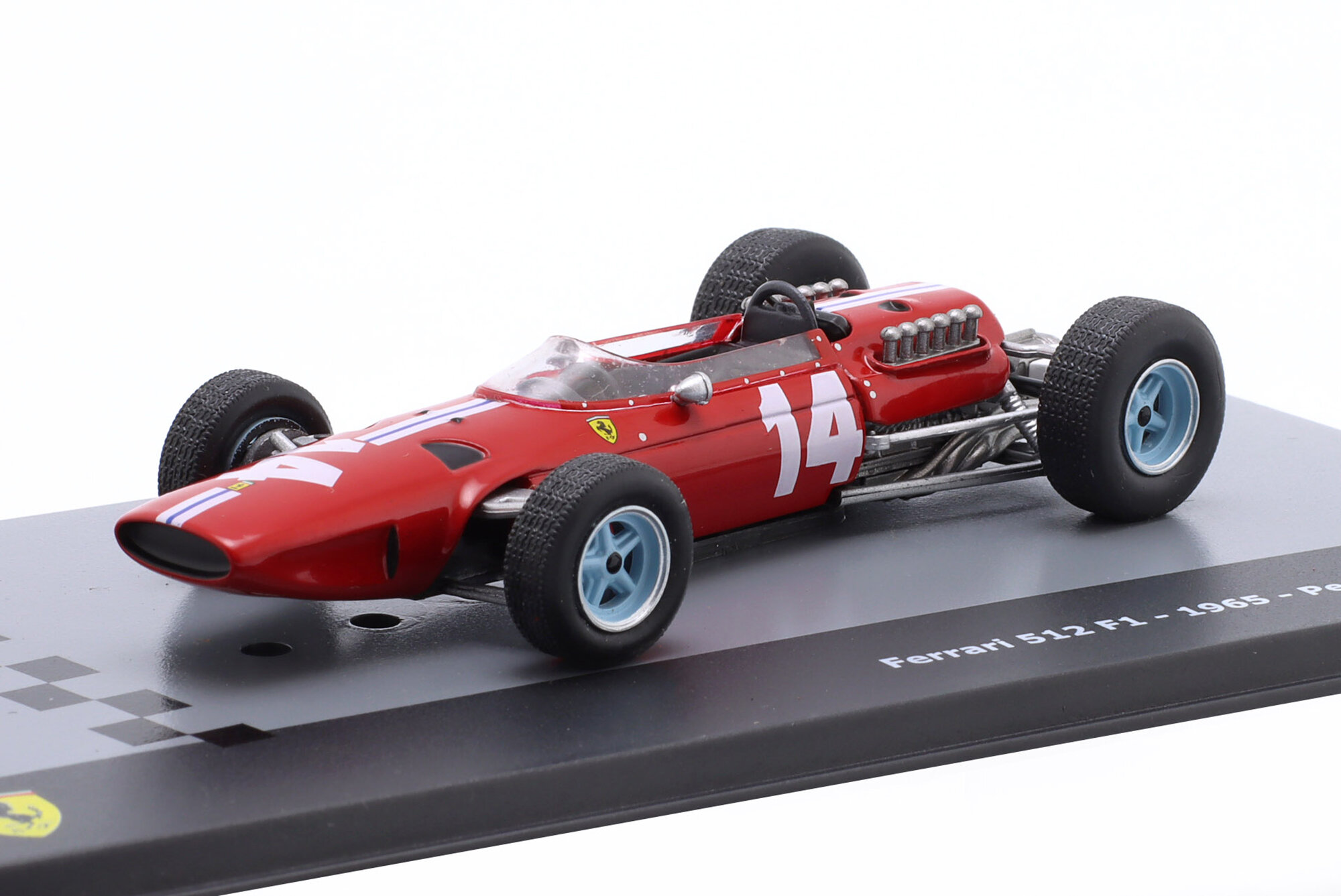 Модель коллекционная ALTAYA Pedro rodriguez ferrari 512 F1 #14 formula 1 1965 / педро родригуез феррари 512 ФОРМУЛА-1