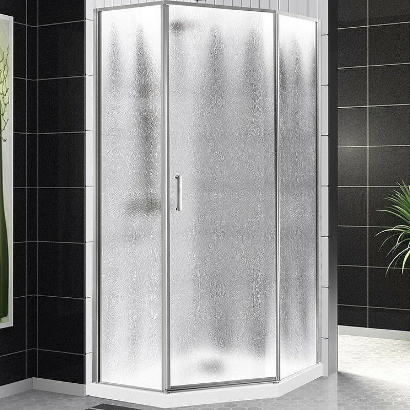 Душевой уголок BelBagno Uno 90х90 UNO-195-P-1-90-CH-CR