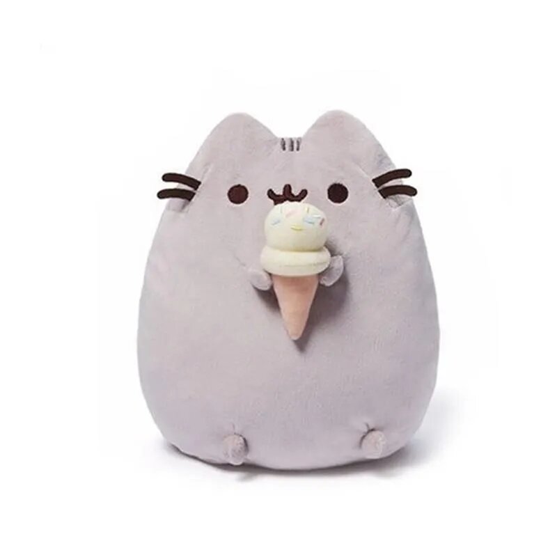 Мягкая игрушка Pusheen с мороженым, 17 см, плюшевая, для девочек и мальчиков, арт. 2835529372