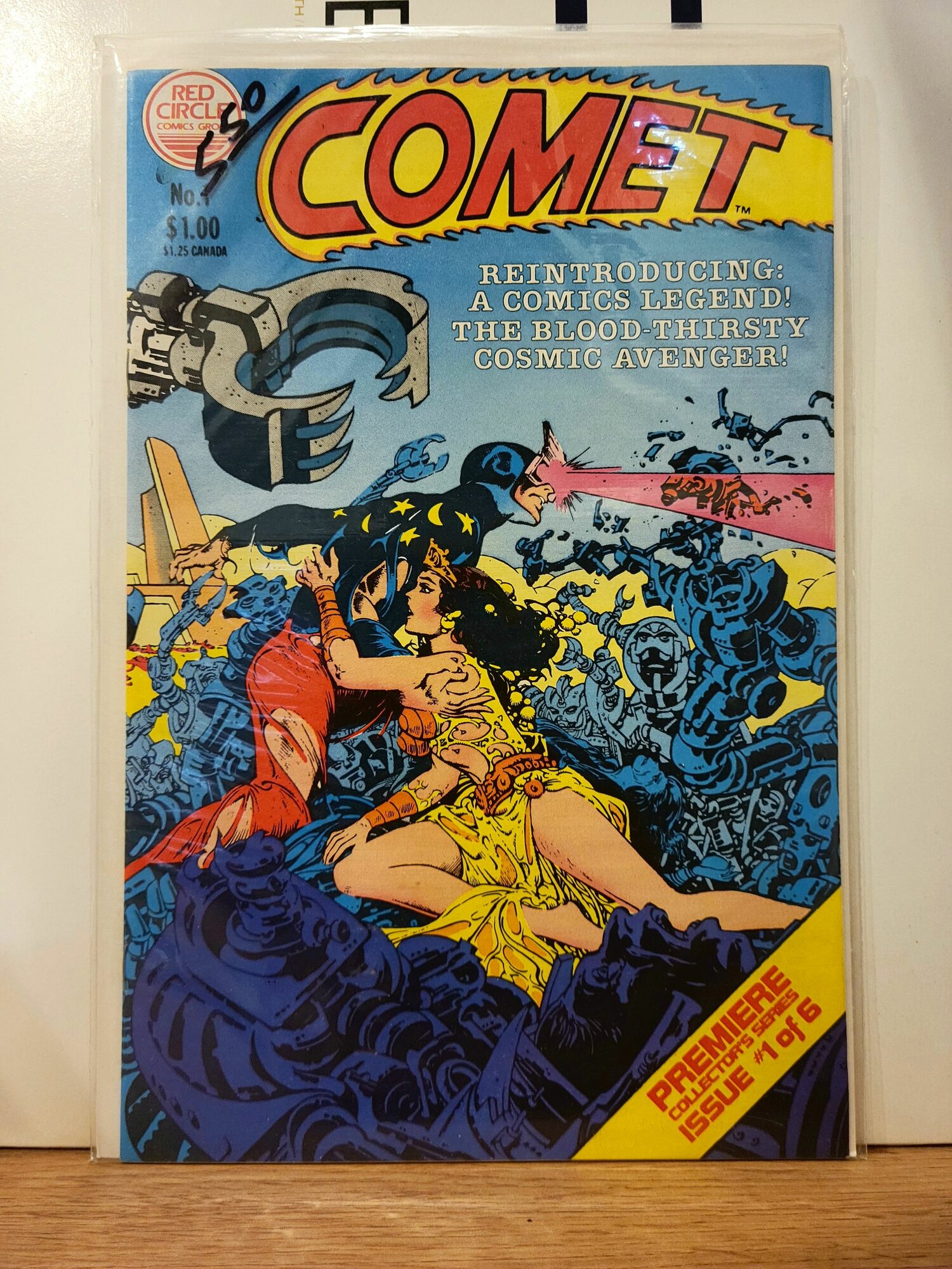 Ретро Комикс Comet #1. 1983 Год. Коллекционный выпуск.